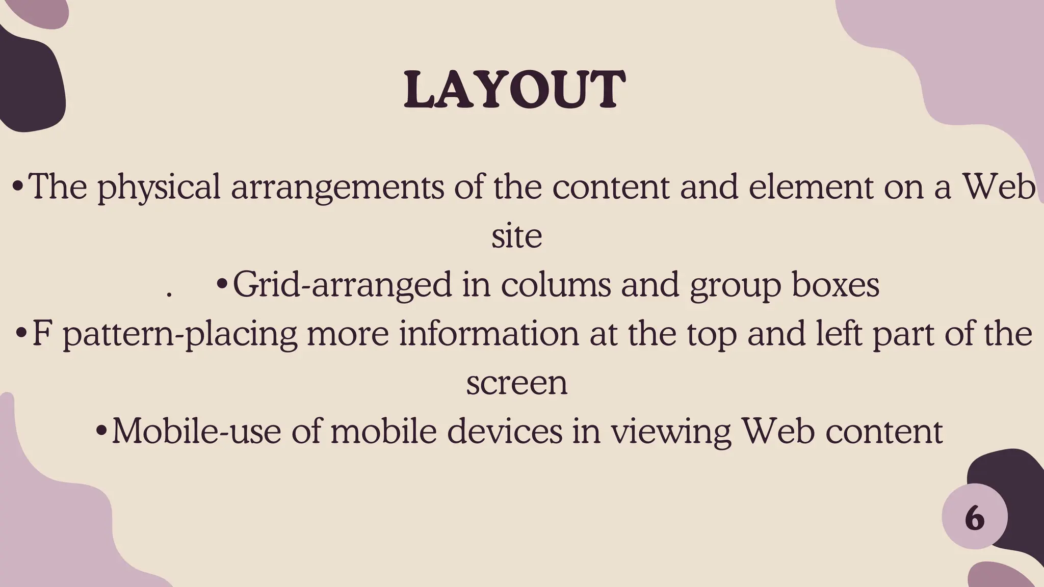 Web design principles and elements Erica jane Marabe | PPT