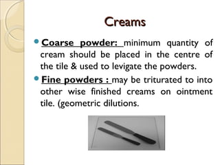 Creams | PPT