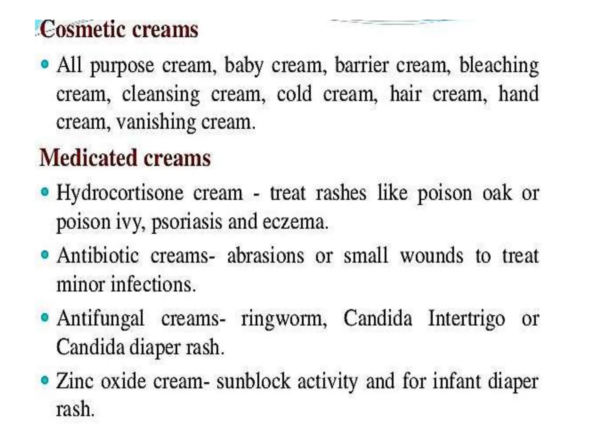 creams formualtion and evaluation test (cosmetics) | PPT
