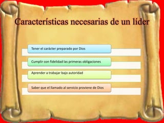 Creando buenos lideres | PPTX