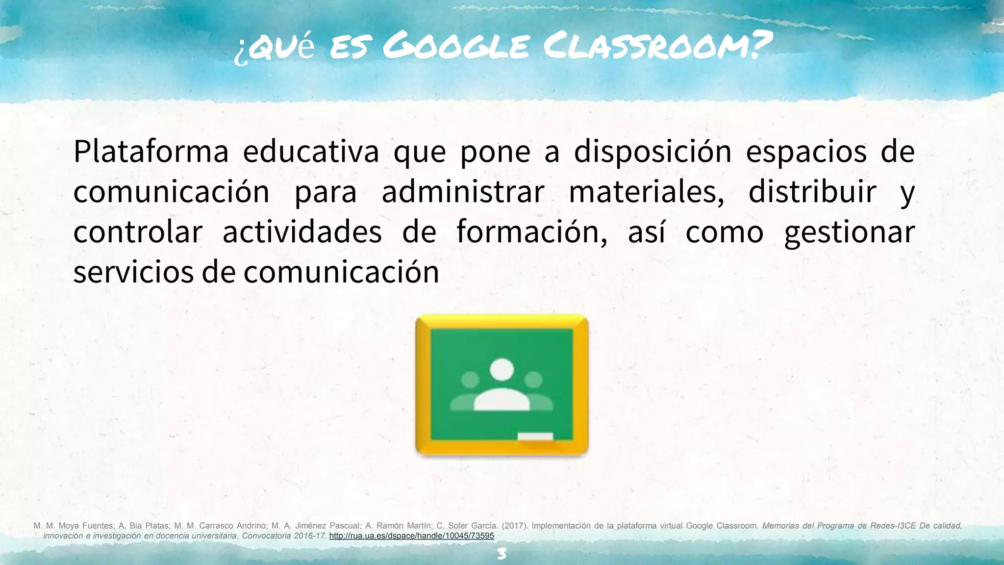 Creando mi aula en Google Classroom | PPT