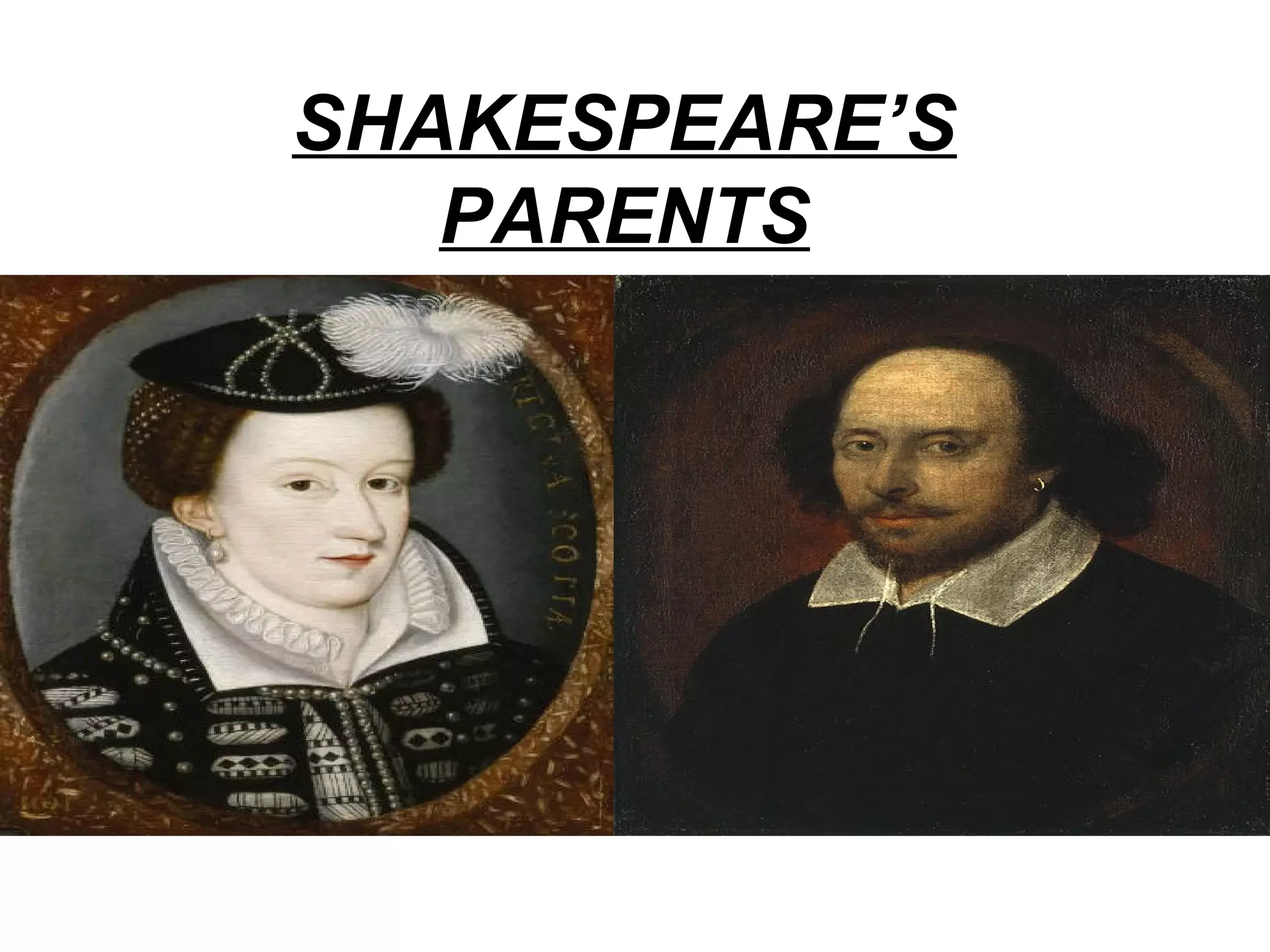 Shakespeare's parents | PPT