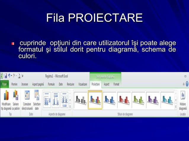 Crearea diagramelor in Excel | PPTX