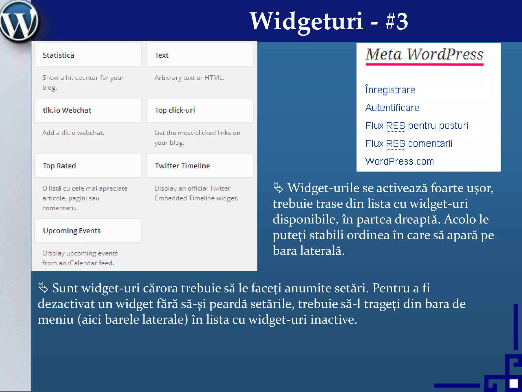 Crearea unui blog pe platforma WordPress | PDF