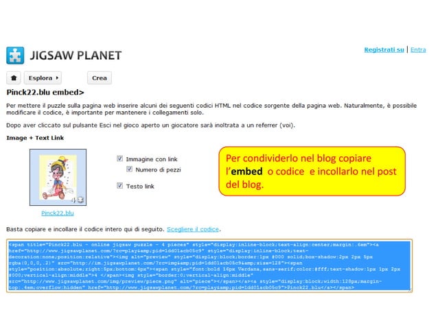 Creare puzzle con jigsawplanet | PDF | Games and Puzzles | Hobbies ...