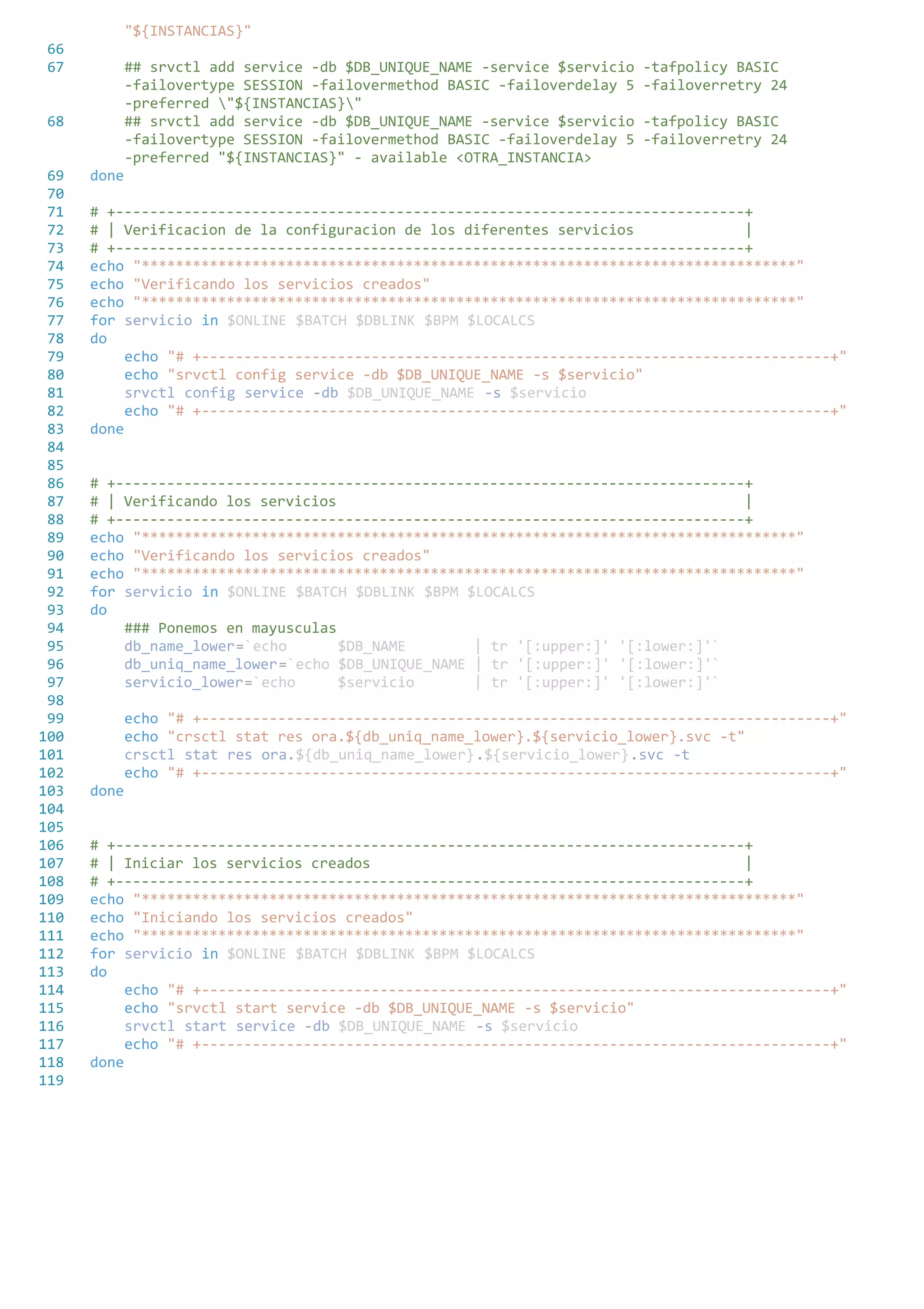 Crear servicios rac oracle | PDF