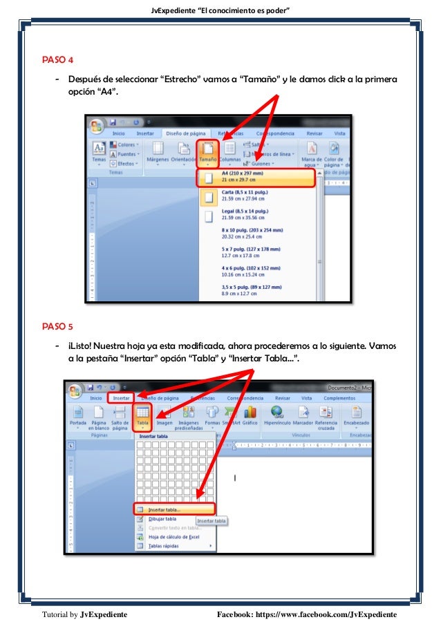 Hoja De Registro De Microsoft Word