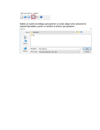 Crear un programa ejecutable en java | DOCX