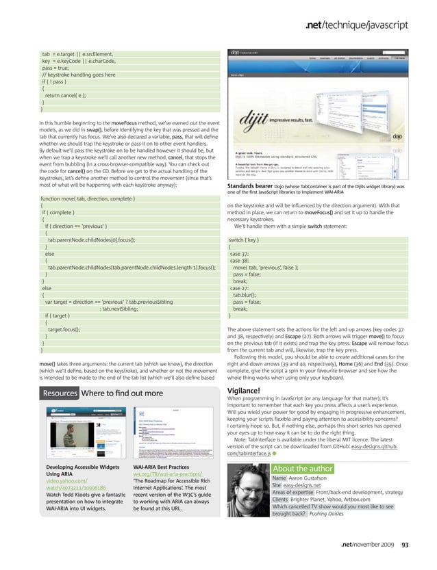 Create A Tabbed Interface Part 2 | PDF