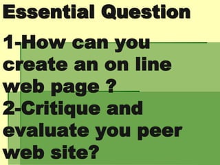 Create google-sites by engineer and educator osama ghandour | PPT
