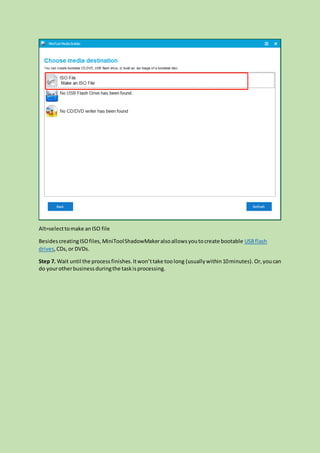 create windows 10 iso mage from existing installation | DOCX