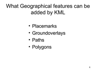 Create Your KML File by KML Editor | PPT