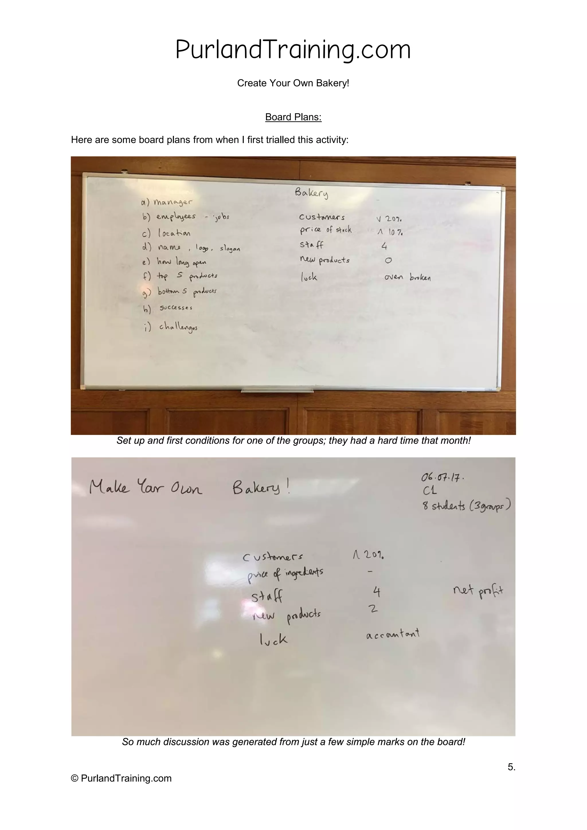 Create Your Own Bakery (Free Lesson Plan) | PDF