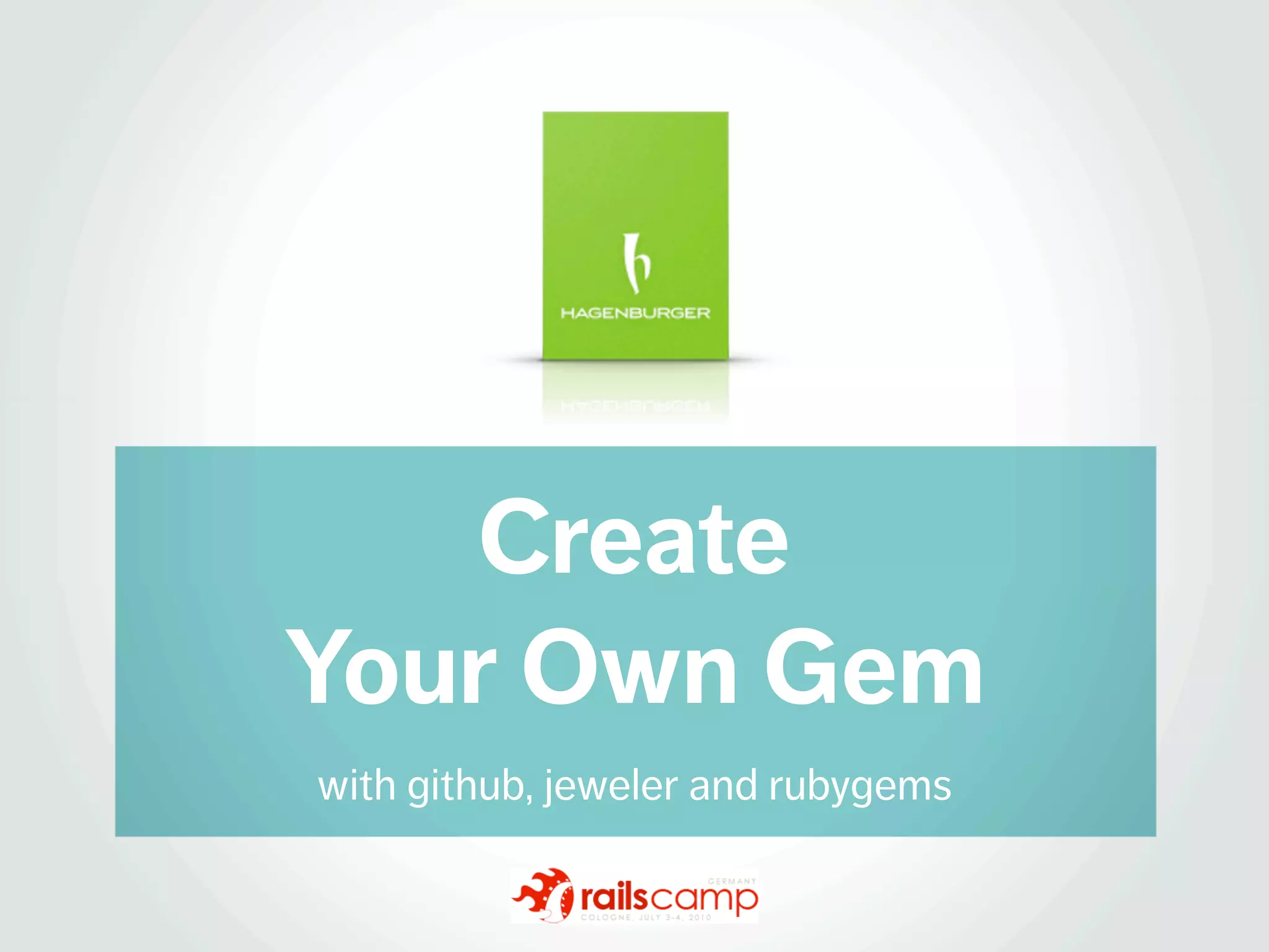 Create your-own-gem-with-github-jeweler-rubygems | PPT