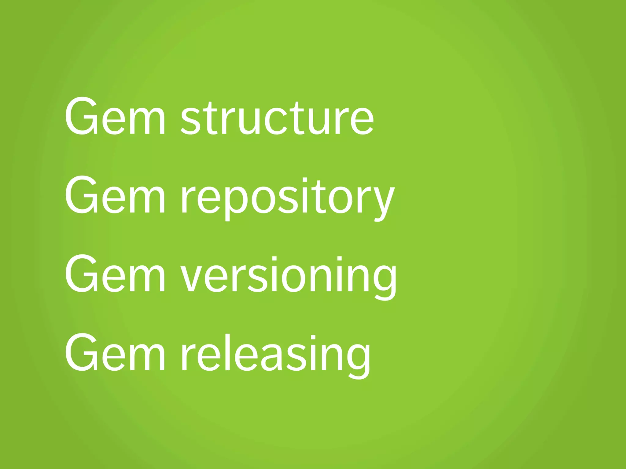 Create your-own-gem-with-github-jeweler-rubygems | PPT
