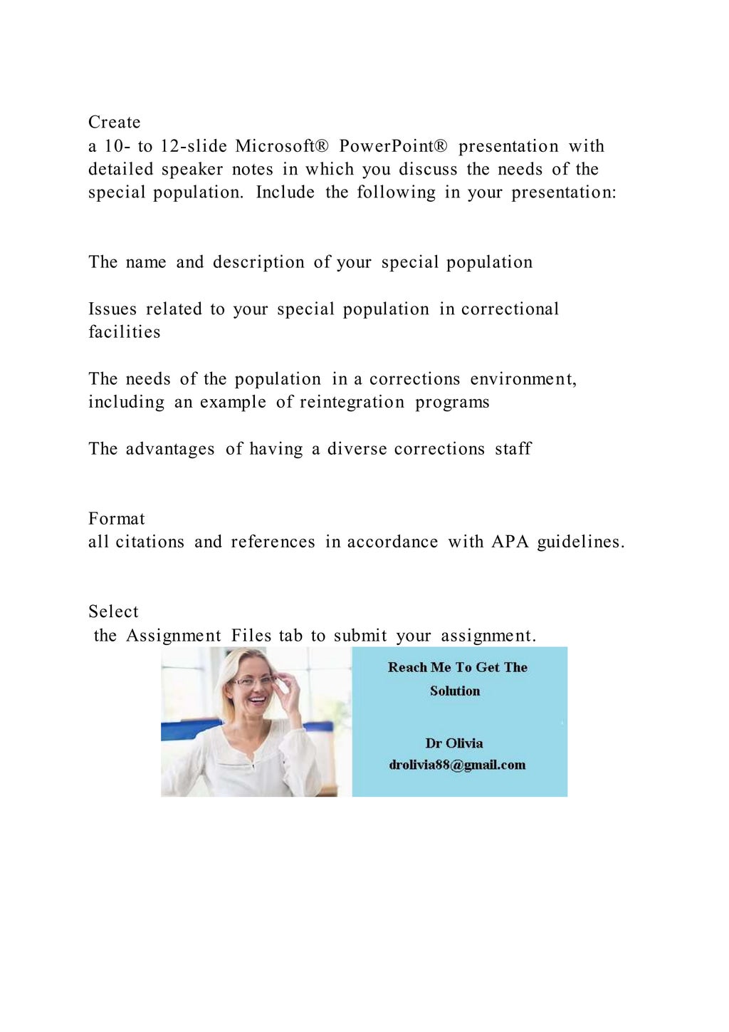 Create a 10- to 12-slide Microsoft® PowerPoint® presentation with | DOCX