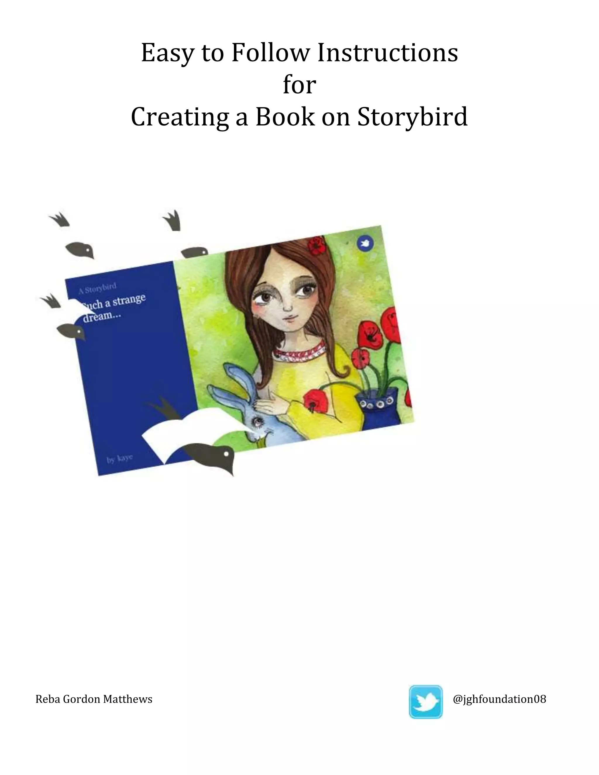 Create a book on storybird easy instructions [version 2]_rgm_consulting ...