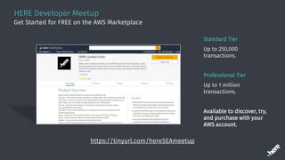 Create a Chatbot with AWS Lex, Lambda, and HERE | PPT