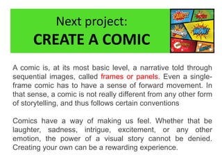 Create a comic | PPT