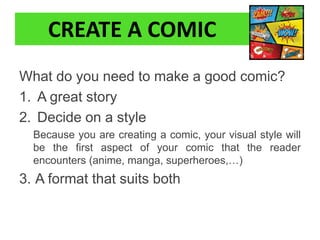 Create a comic | PPT