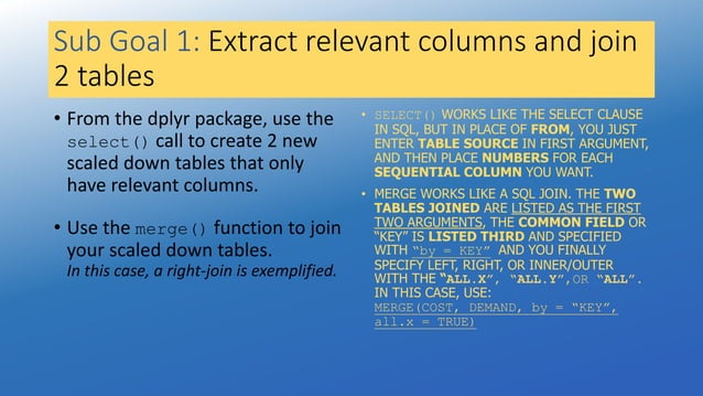 Create A Correlation Plot From Joined Tables And Lag Times Ppt