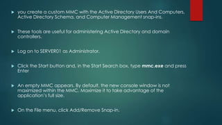 Create a custom mmc | PPT