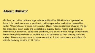 Create a Delivery App like Blinkit.pptx