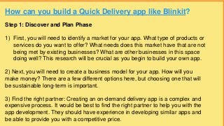 Create a Delivery App like Blinkit.pptx