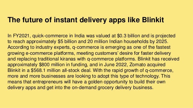Create a Delivery App like Blinkit.pptx
