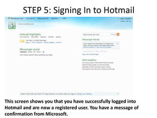Create a email account | PPTX