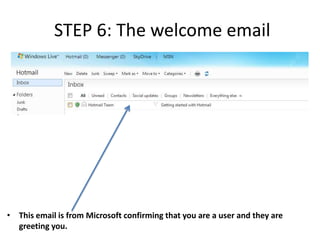 Create a email account | PPTX