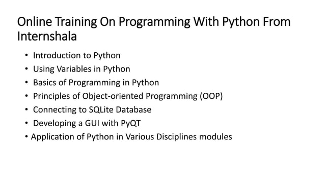 Create a fantasy cricket game in python.ppt