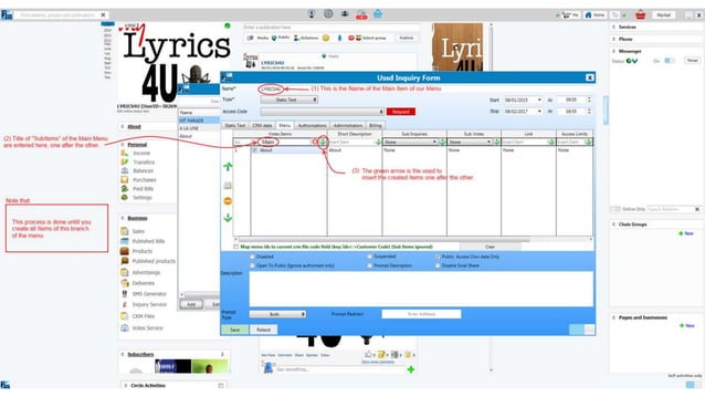 Create a fully functional ussd menu | PPTX