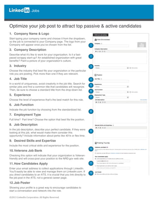 Create a Great Job Post | PDF
