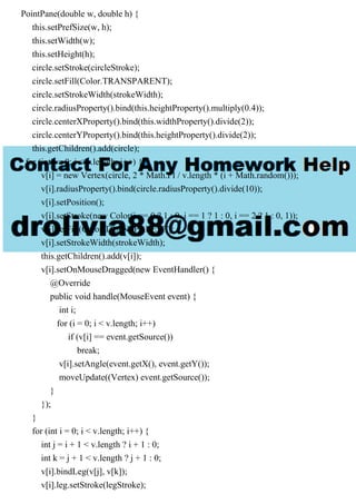 Create a java project that - Draw a circle with three random init.pdf