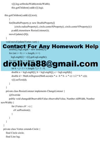 Create a java project that - Draw a circle with three random init.pdf