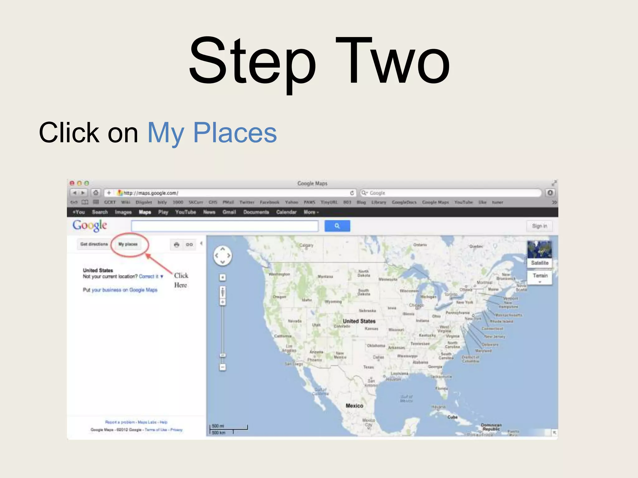 Create a map | PPTX | Technology & Computing