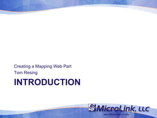 Create A Mapping Web Part | PDF