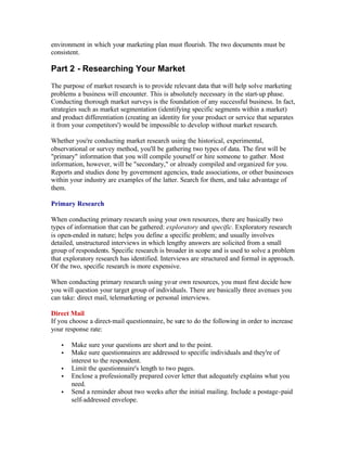 Create+A+Marketing+Plan | PDF