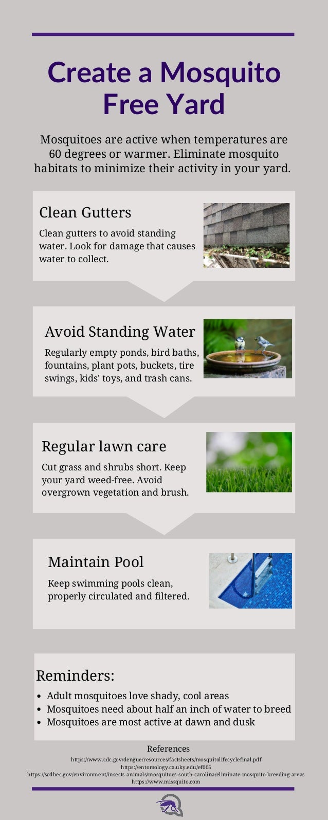 Create a mosquito free yard | PDF