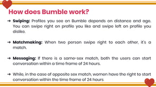 Create an app like bumble | PPTX