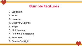 Create an app like bumble | PPTX
