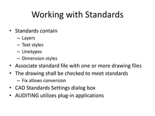Create an autocad profile | PPT