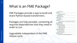 Introducing the new Package SDK, Create and Share Python Based Transformers | PPT