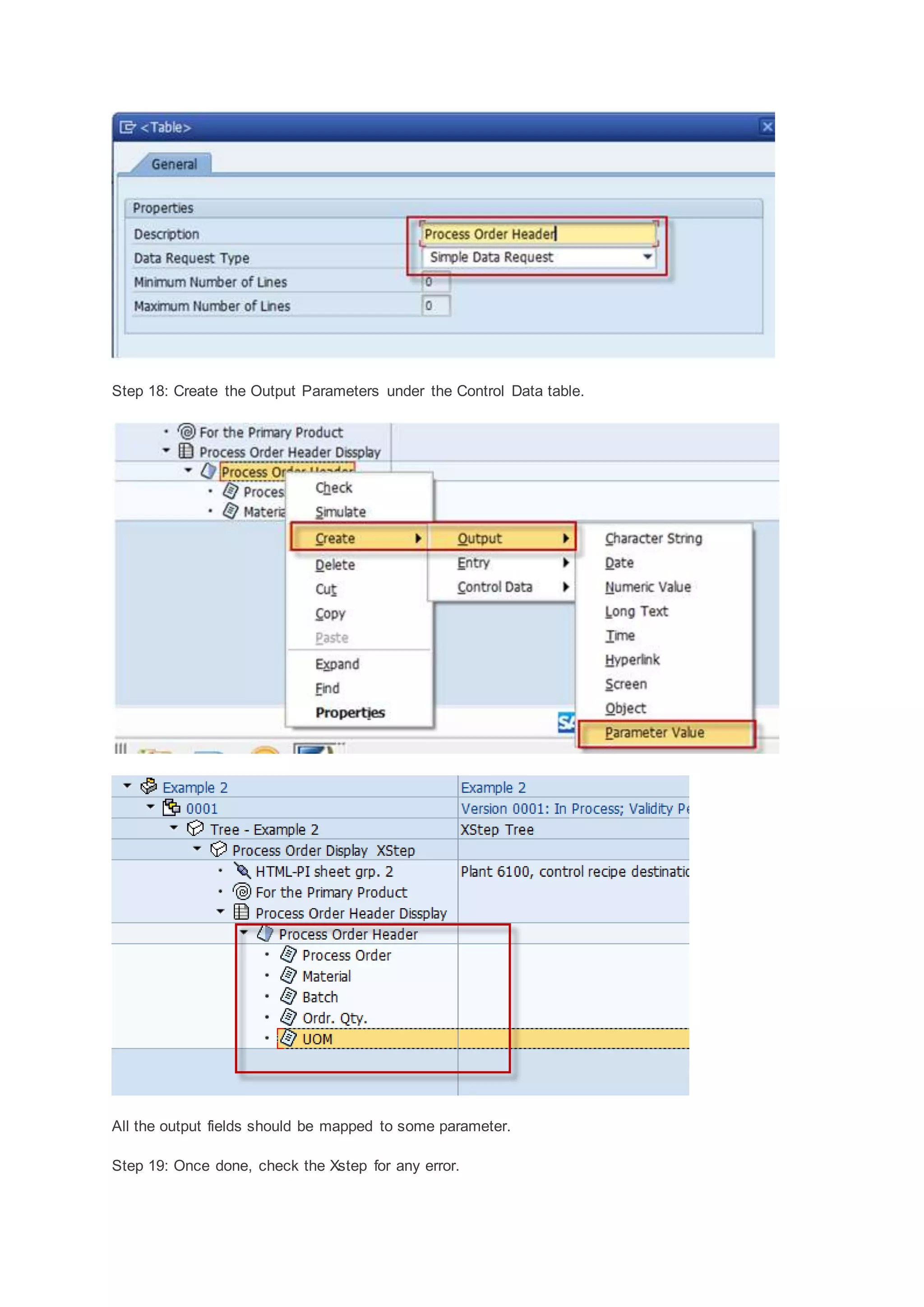 Create and test a basic xstep in standard xstep repository | DOCX