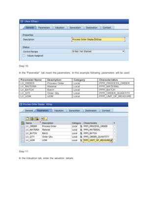 Create and test a basic xstep in standard xstep repository | DOCX