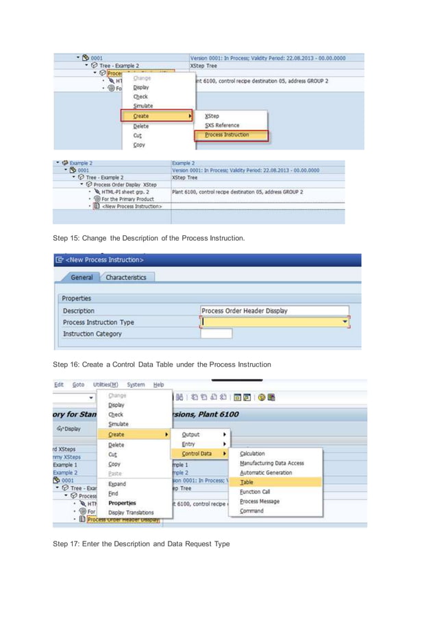 Create and test a basic xstep in standard xstep repository | DOCX