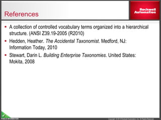 Create and use functional taxonomy | PPT