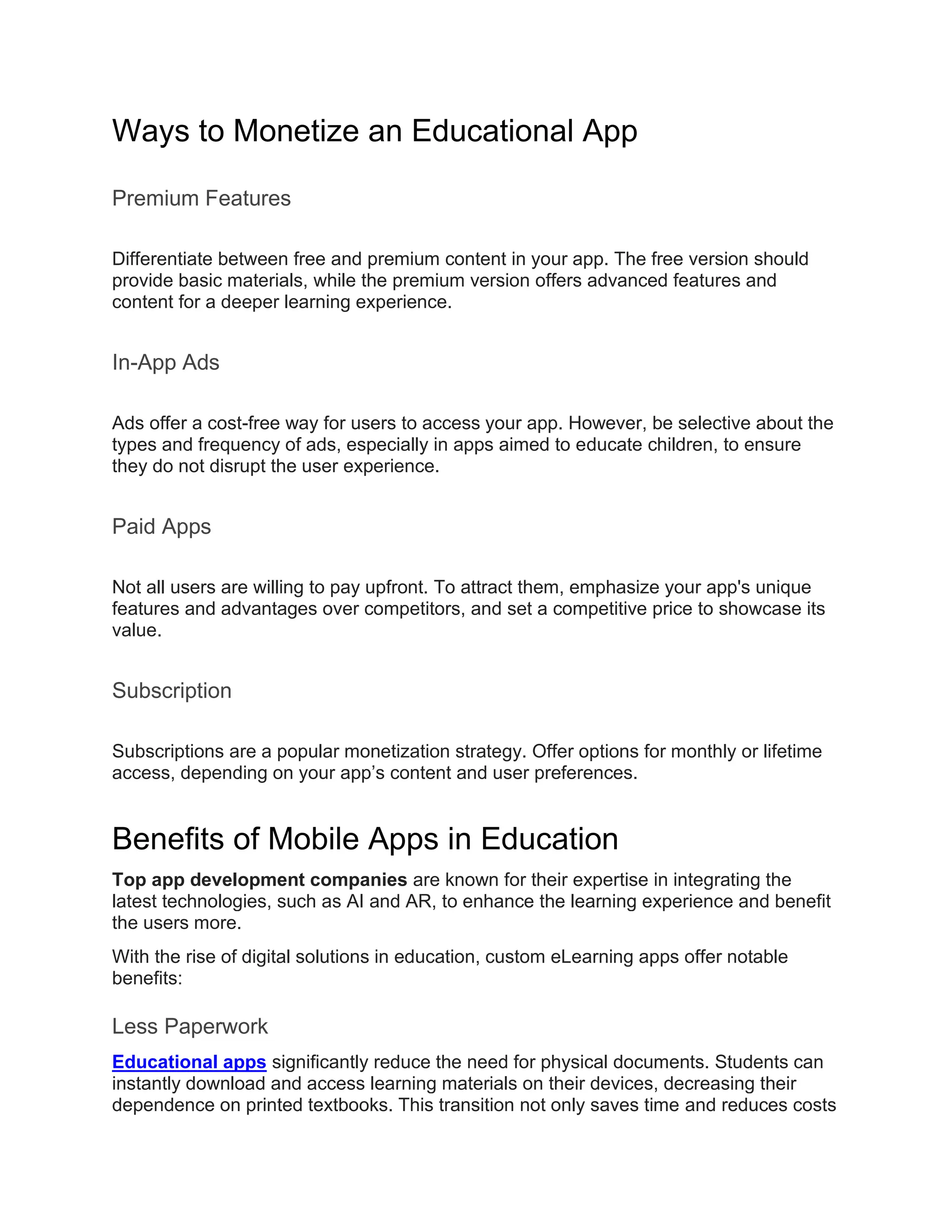 5 Steps to Develop an Education App: Guide | PDF