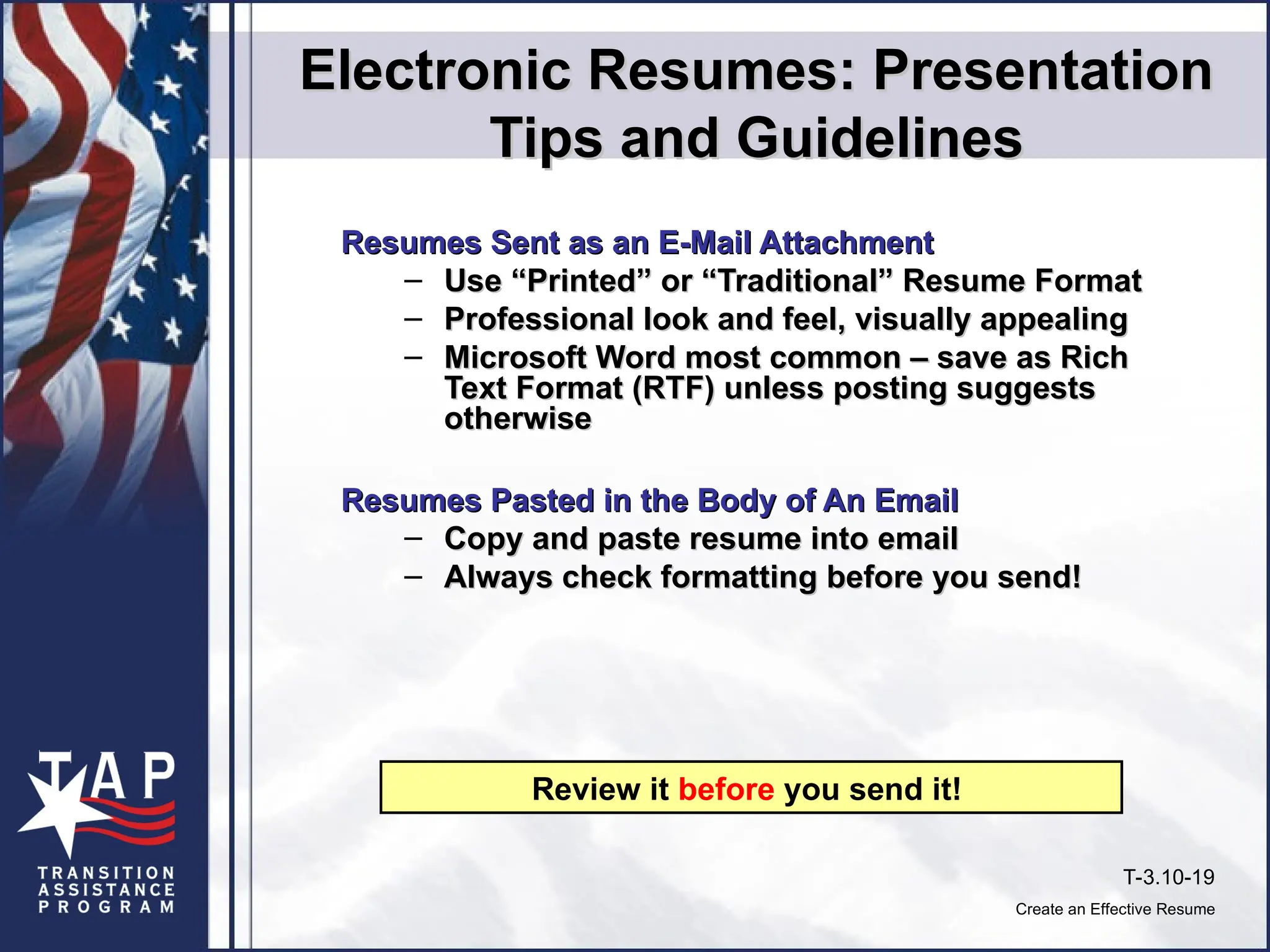 Create An Effective Resume PowerPoint.ppt